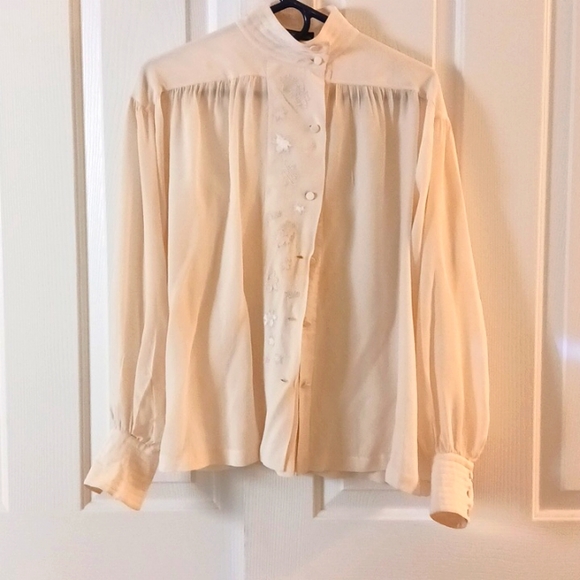 Tracy | Tops | Tracy Silk Blouse | Poshmark